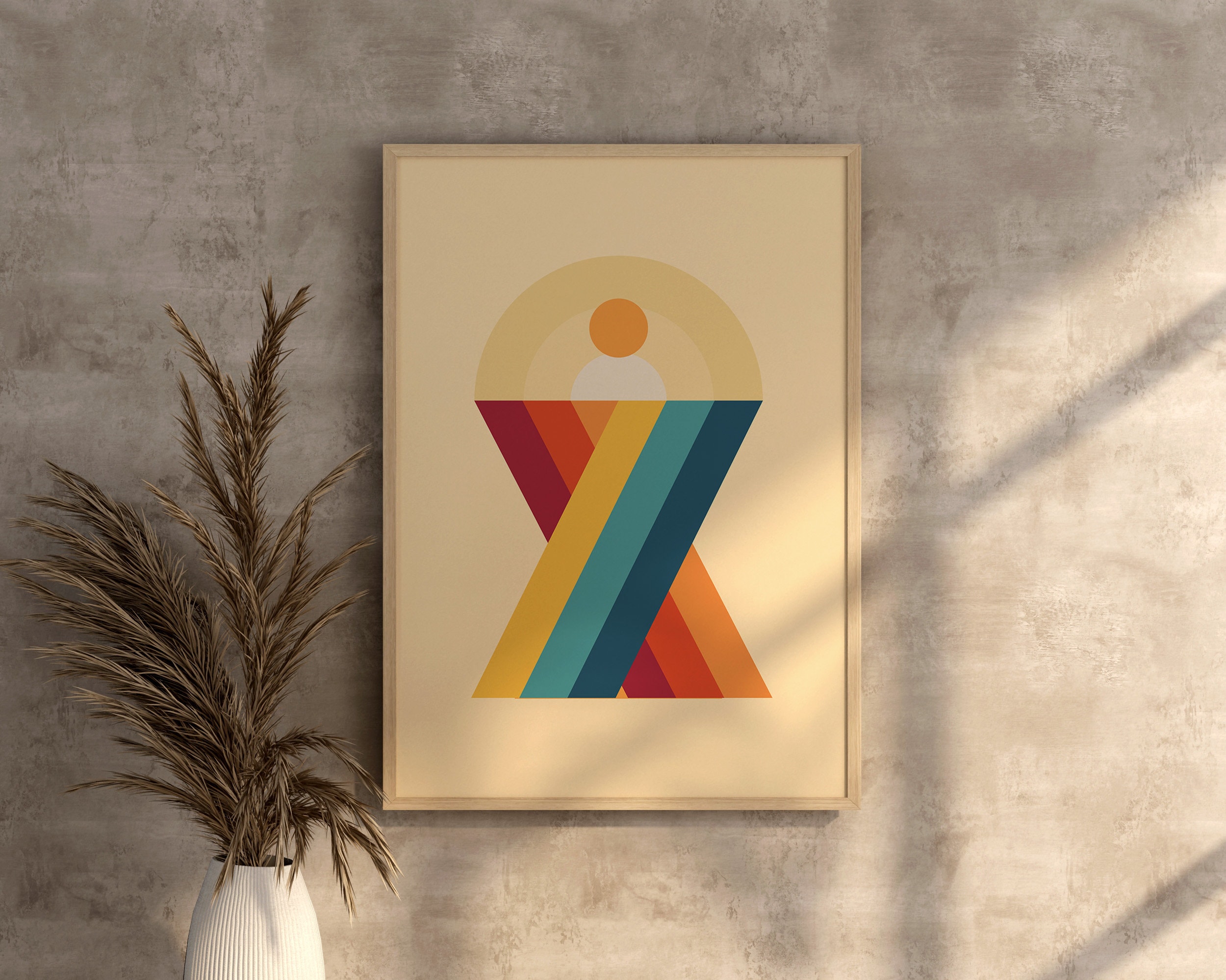 Retro Music Wall Art Prints 70s Rock Genres Posters Mid Century ...
