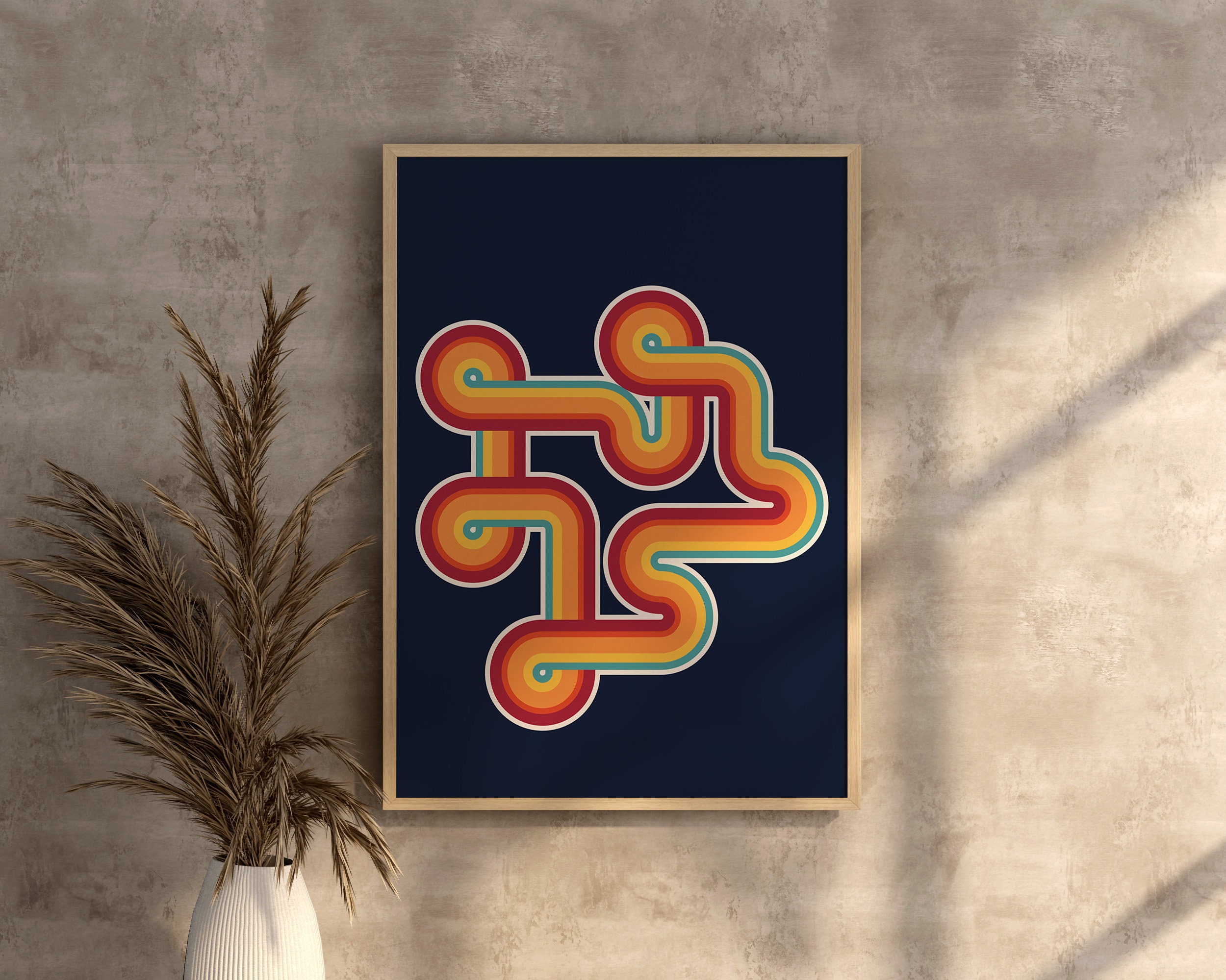 Retro Music Wall Art Prints 70s 80s Genres Posters | Scandinavian ...