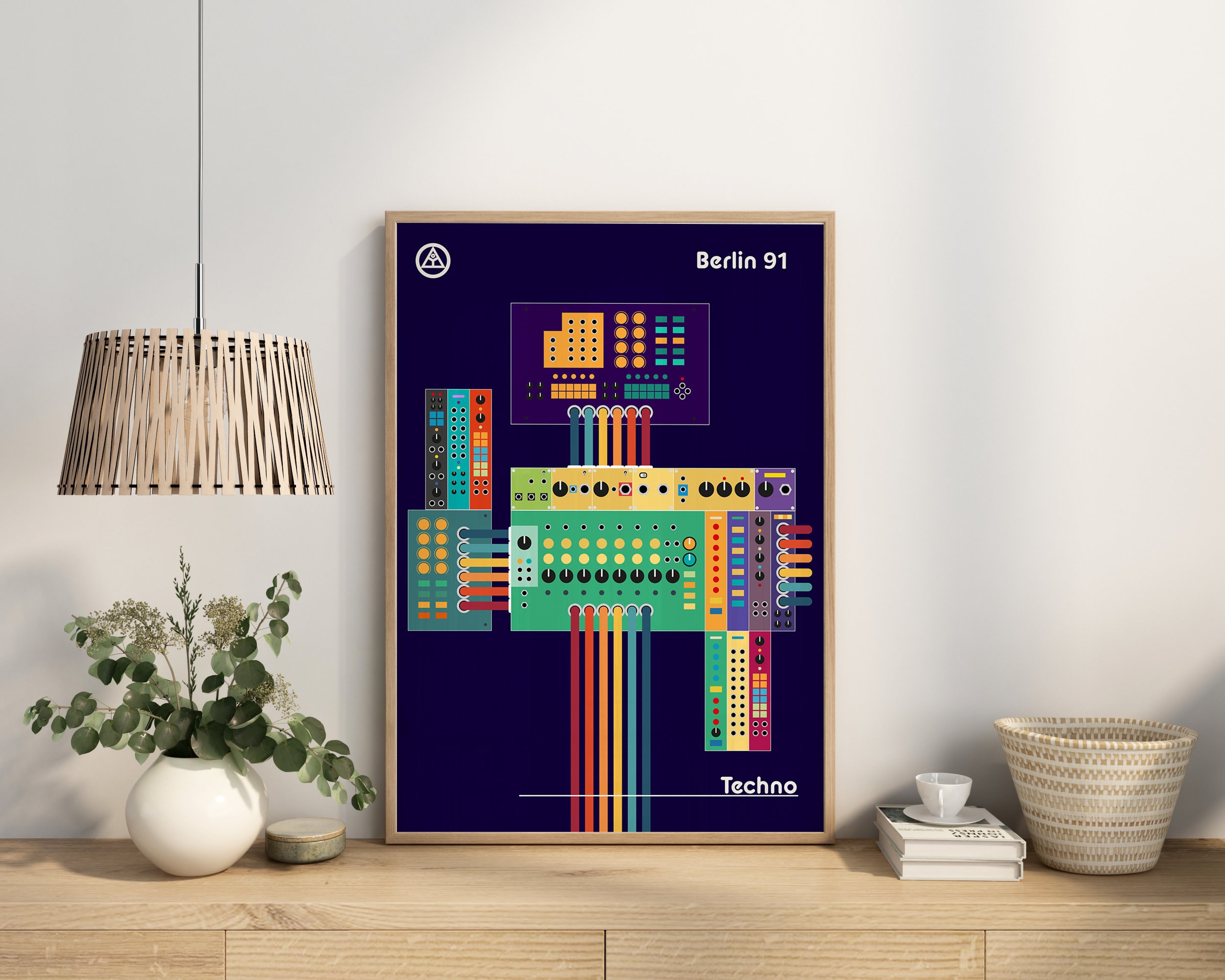 Dance Techno Music Wall Art 3 Set Retro 80s 90s Electronica Club Scene ...