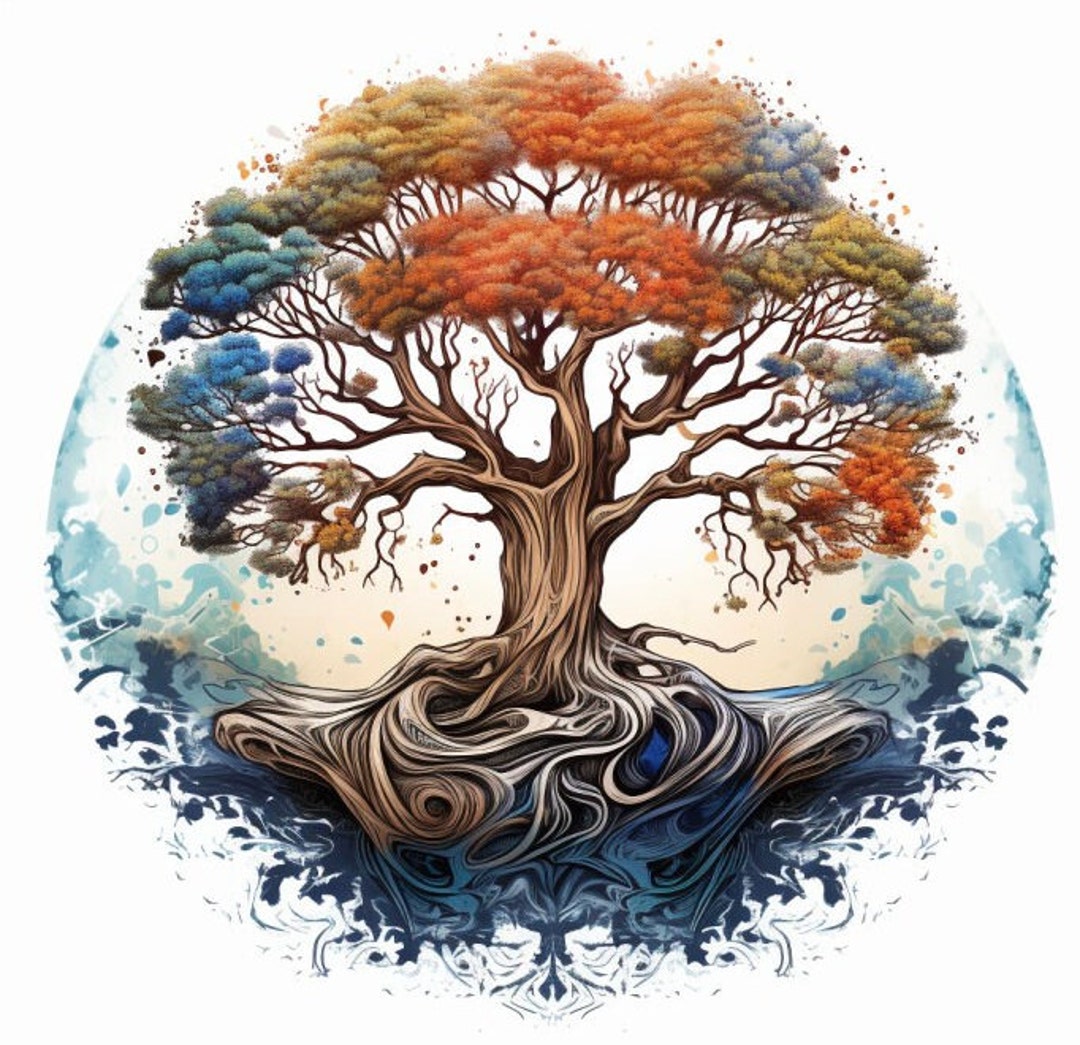 Tree of Life Instant Digital Download JPG,PNG , Ps-pdf With Transparent ...