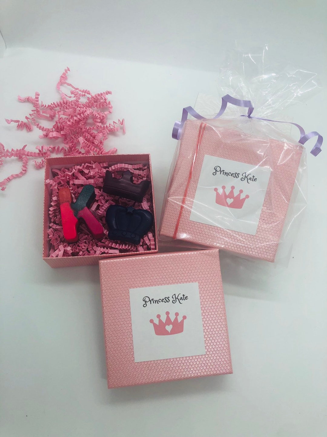 Princess Initial Crayons, Personalized Party Favors - Etsy