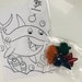 Shark Personalized Crayons With Coloring Page, Shark Party Favors ...