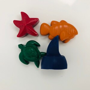 Shark Personalized Crayons With Coloring Page, Shark Party Favors ...