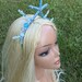 Mermaid Crown Tiara Blue Starfish Bubbles Seashell AB - Etsy