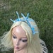 Mermaid Crown Tiara Blue Starfish Bubbles Seashell AB - Etsy