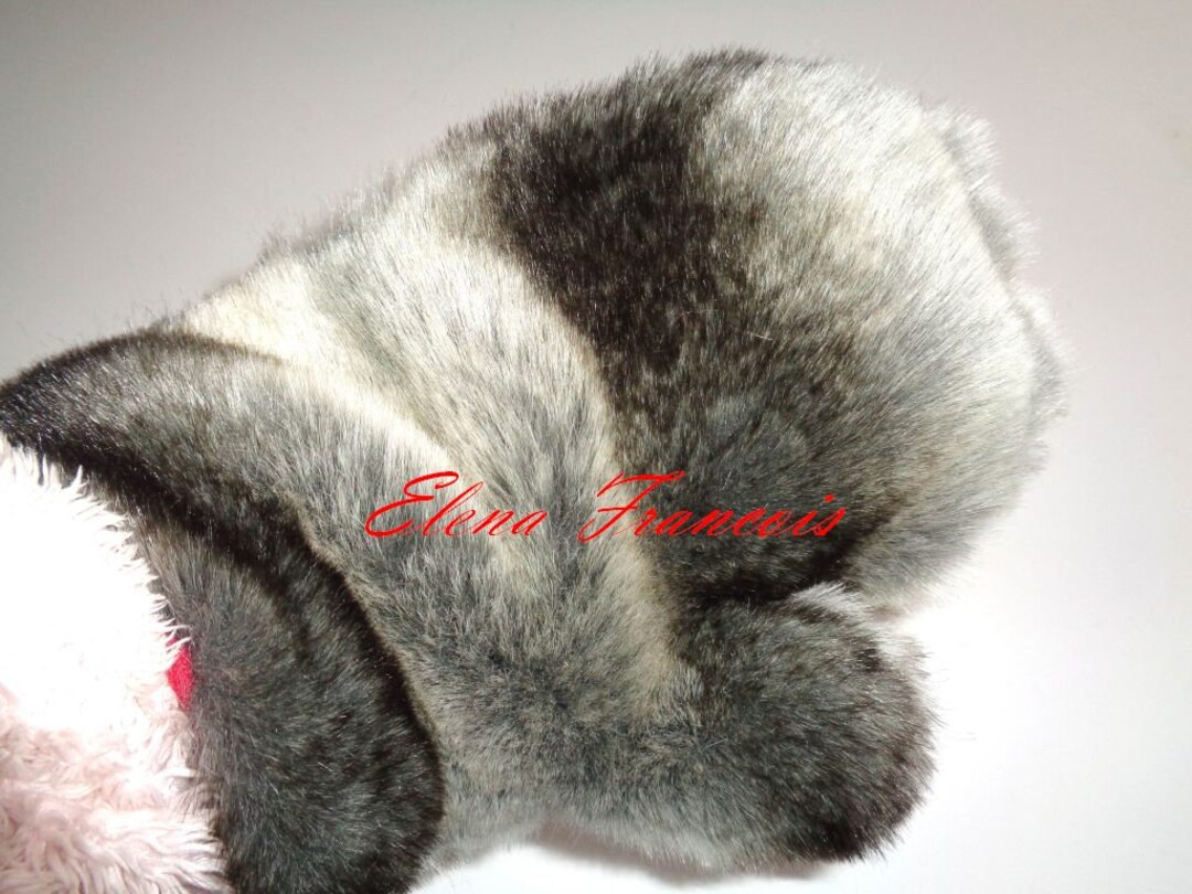 Rex Rabbit Look Massage Gloves Erotic Cuddly Soft Wellness Pure New ...