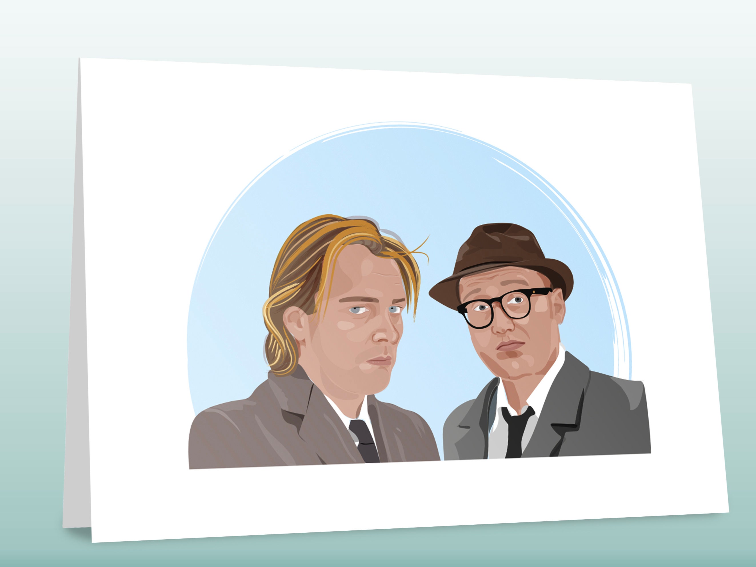 You're the Eddie to My Richie! Bottom Card - Etsy