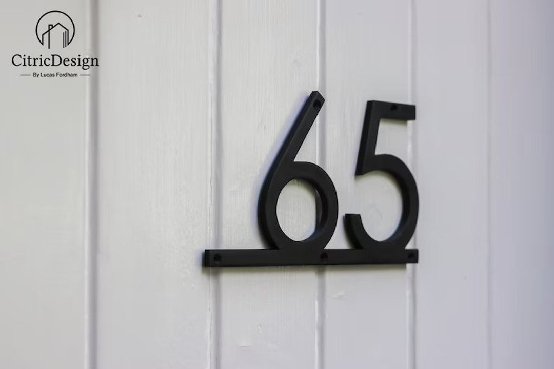 House Numbers, Address Numbers, Personalised - Etsy UK