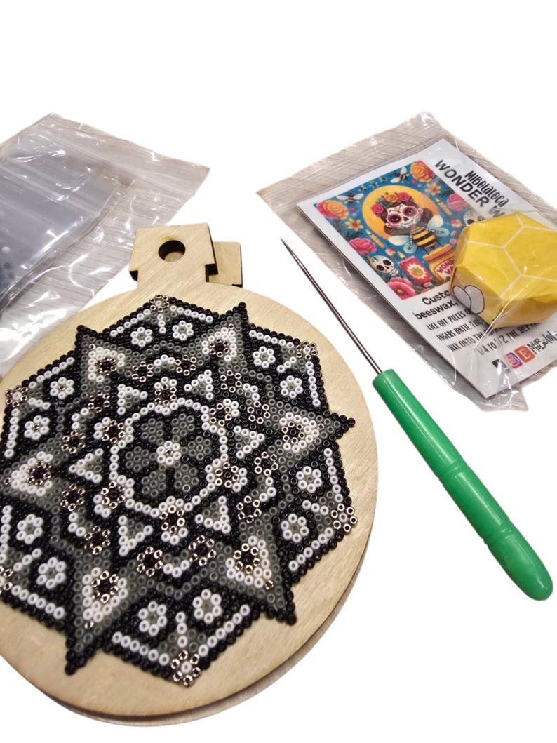 Eclipse Bead Art Kit: Complete Craft Set With Pattern & Instructions - Etsy