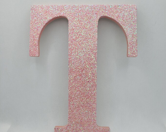 Glitter, Glittered Letters or Numbers, Props, Wedding, Nursery, Home or ...