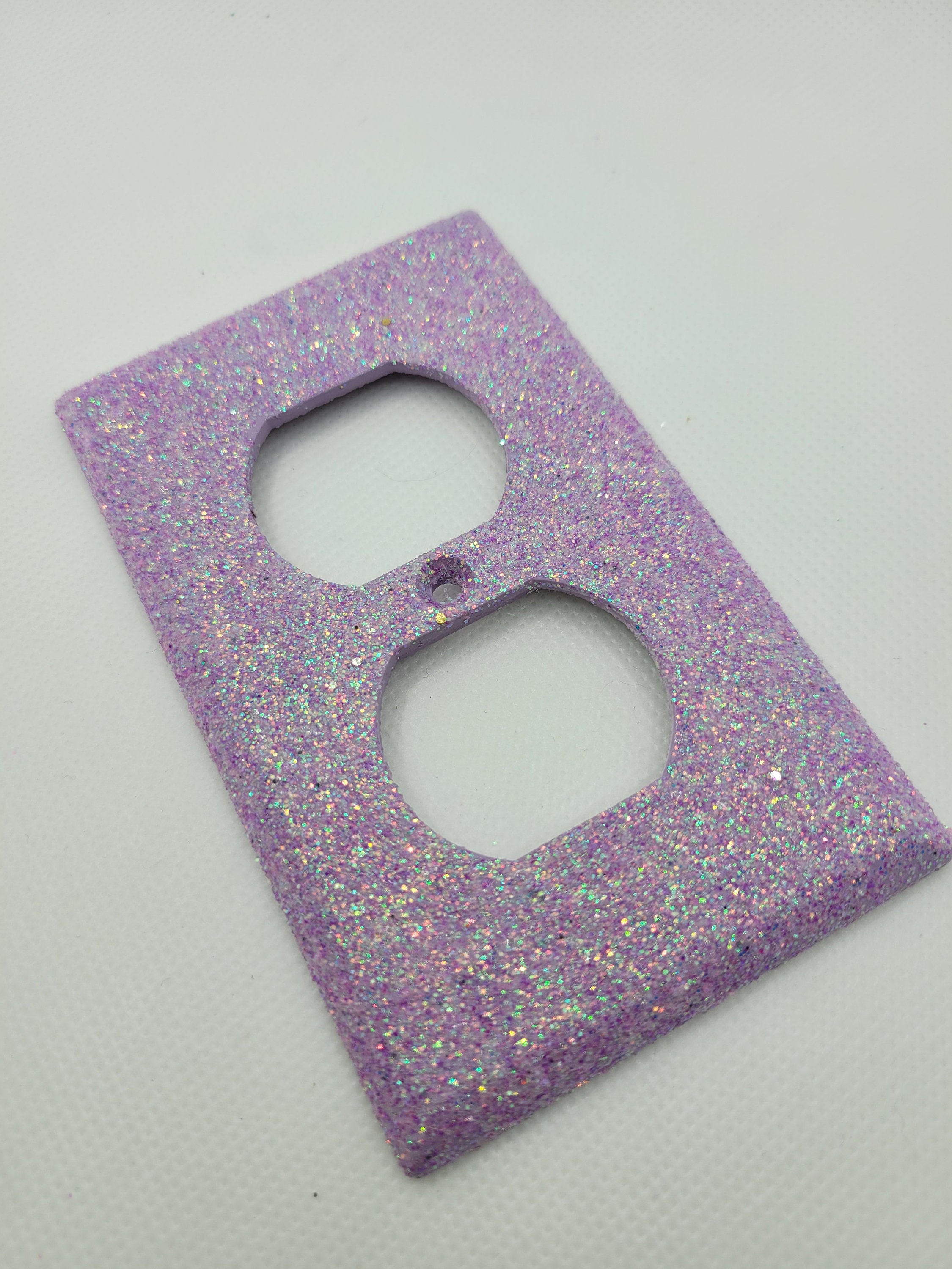Light Purple Glitter Iced Lavender Light Switch & Outlet - Etsy
