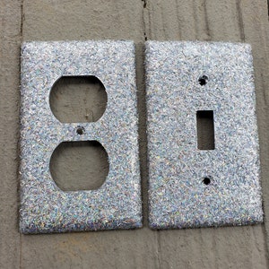 Holographic Silver Glitter - Sparkle - Glitter Decor - Home Decor ...