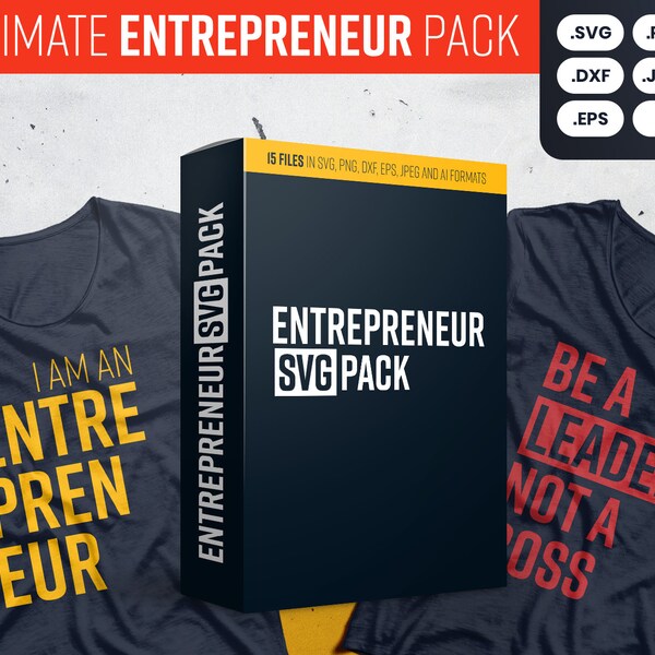 Entrepreneur Svg - Etsy