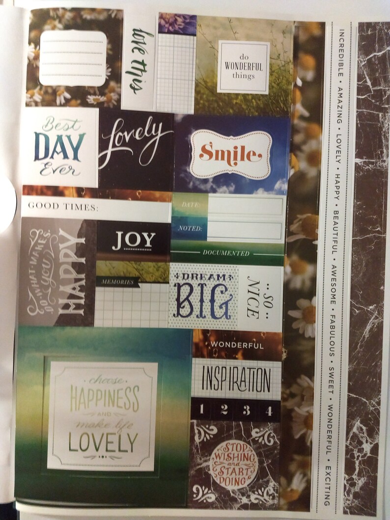 Recollections Scrapbook Album Kit (choose Happiness and Make Life ...