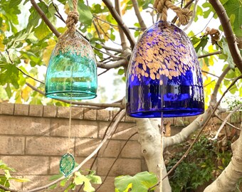 Glass Wind Chime - Etsy