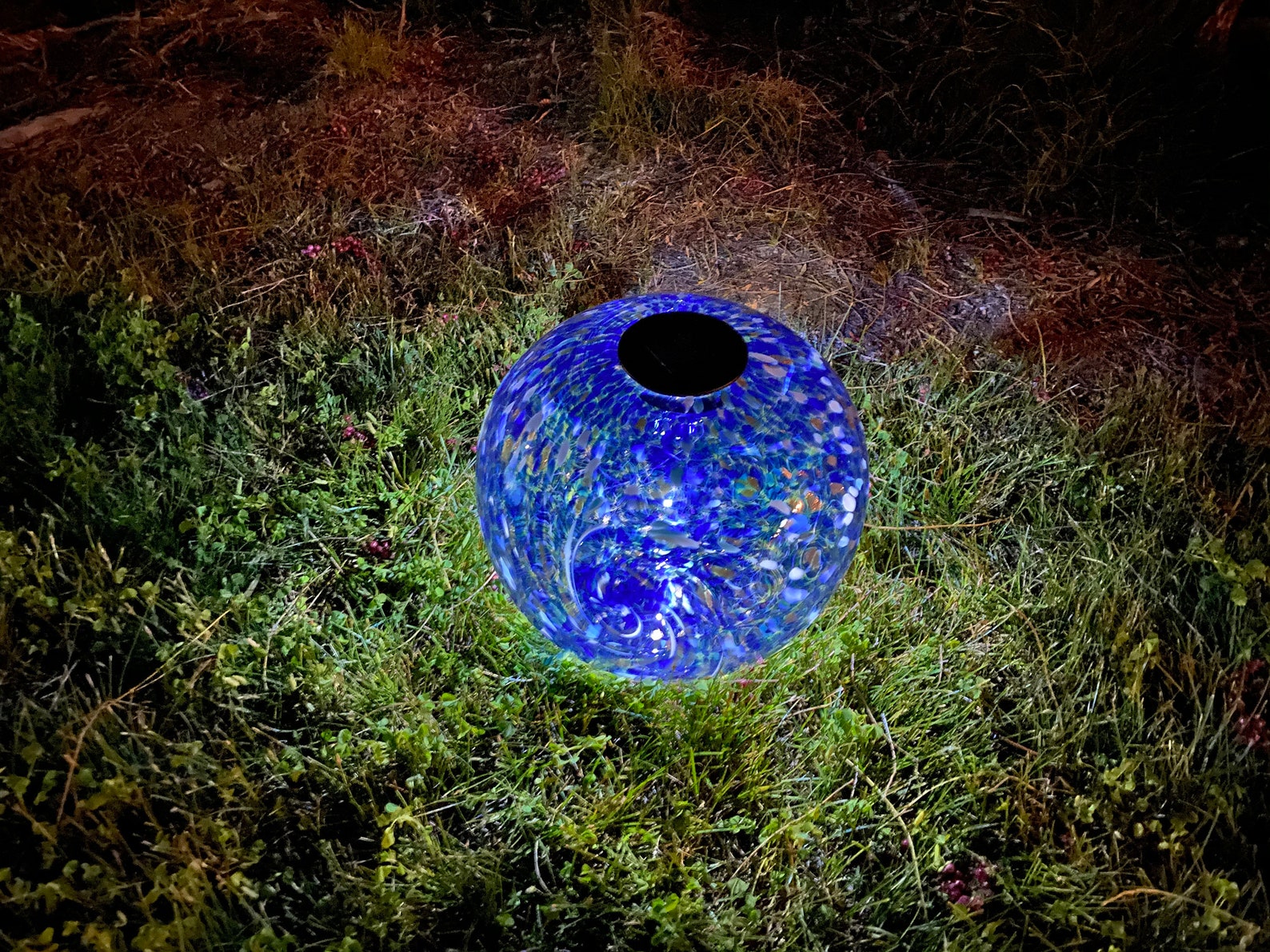 12 Xlarge LED Solar Orb Gaze Ball/garden/pathway - Etsy