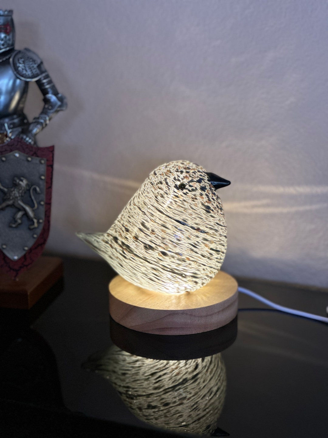Art Glass Bird Figure 5" - Etsy