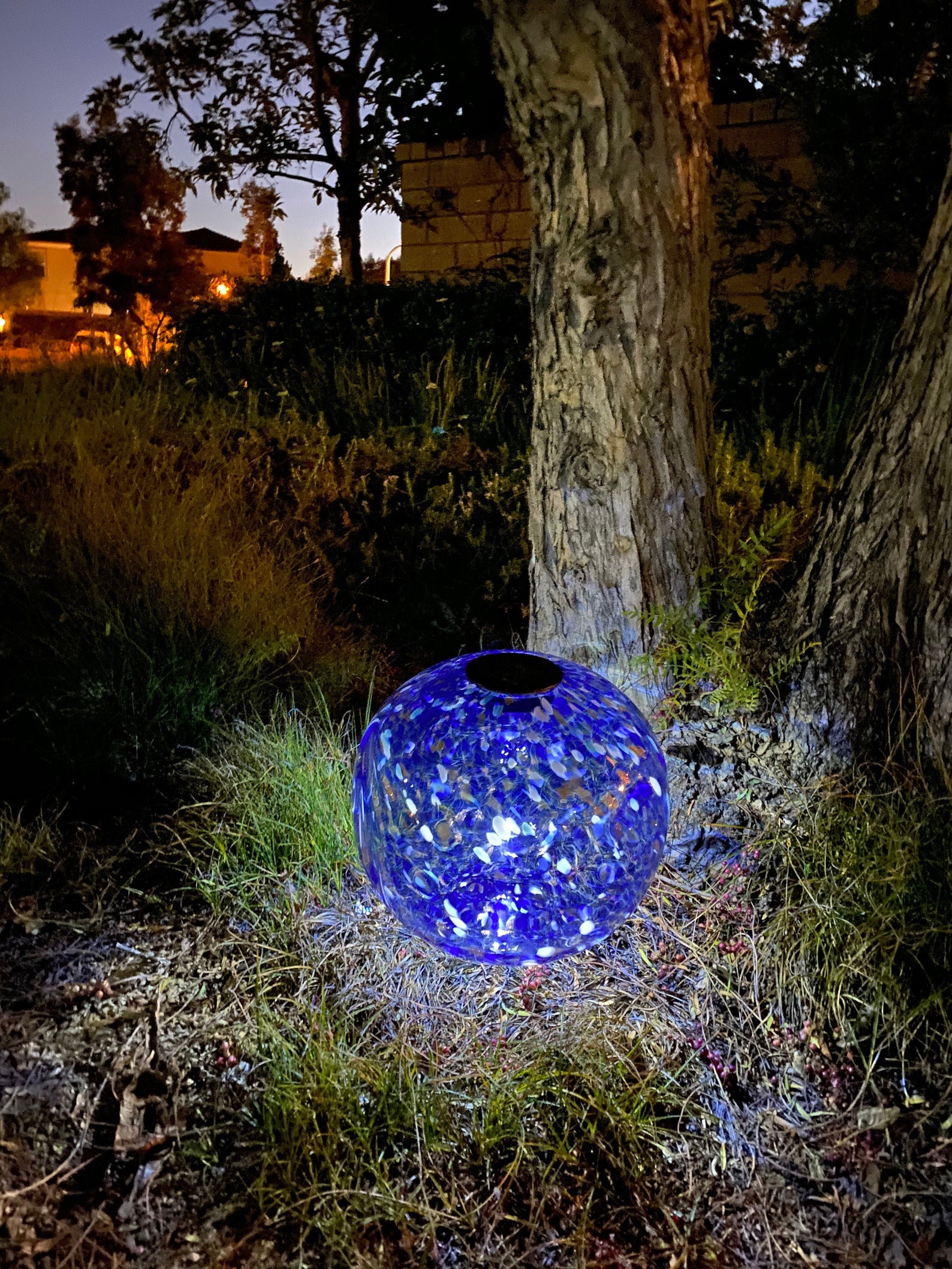 12 Xlarge LED Solar Orb Gaze Ball/garden/pathway - Etsy