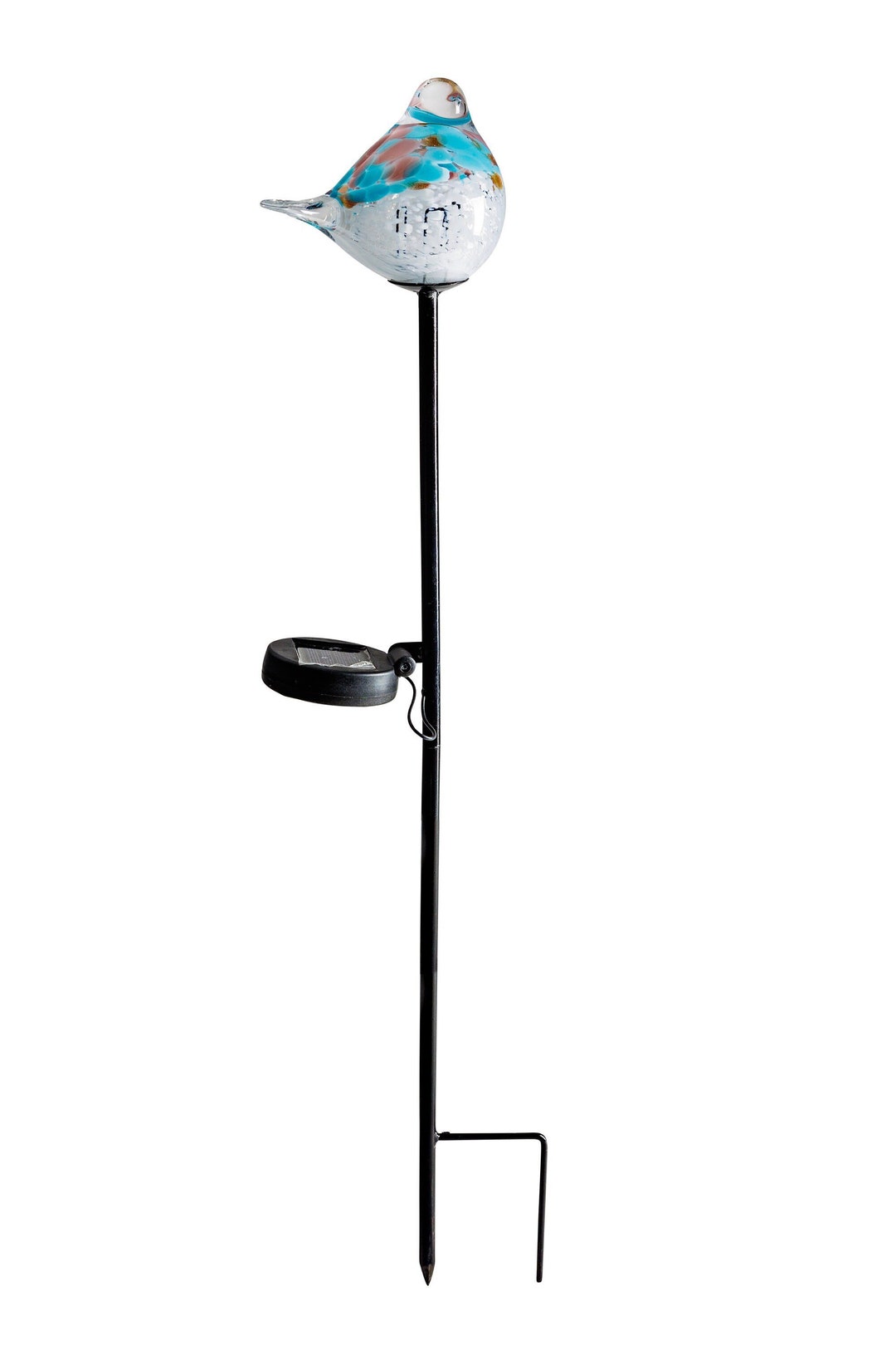 Handmade Art Glass Bird Solar Garden Lights - Set of 2 - Etsy