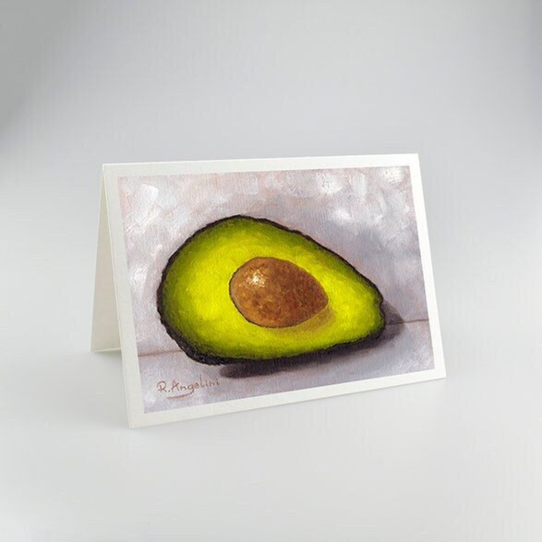 Avocado - A5 Blank Greetings Cards - Etsy