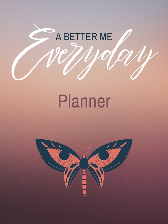A Better Me 365 Day Planner | Etsy