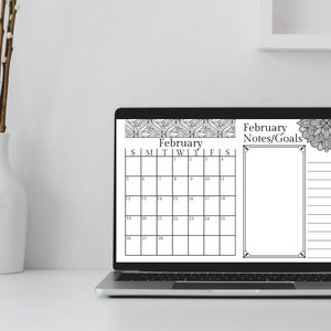 2023 Digital Calendar Printable Calendar Yearly Calendar - Etsy