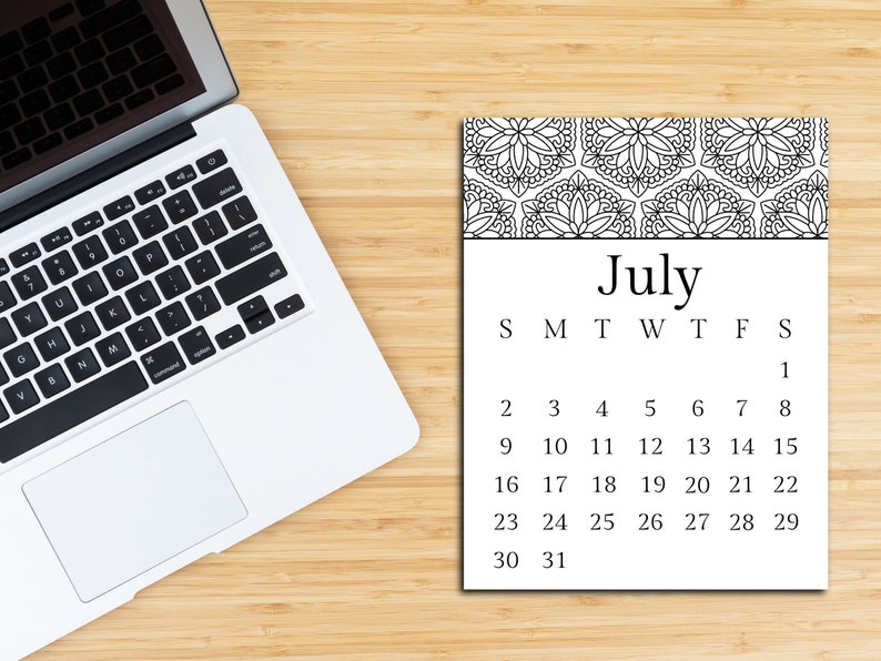 2023 Digital Calendar Printable Calendar Yearly Calendar - Etsy