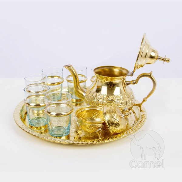 Moroccan Tea Set - Etsy