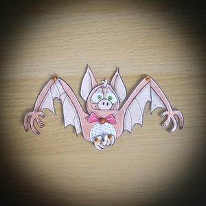 DIY Printable Bat Paper Puppet • Instant Download • Spooky Halloween ...
