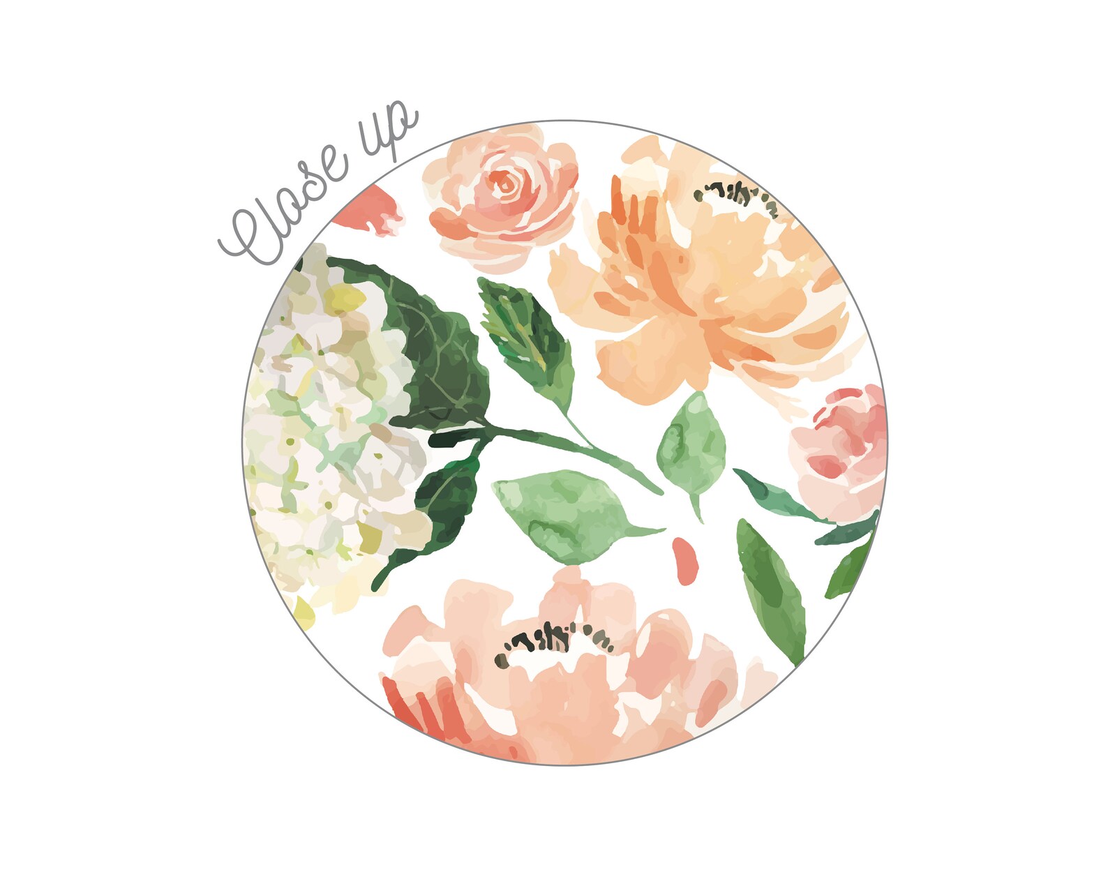 Peaches & Cream Floral Printed Backsplash Board for Ikea - Etsy