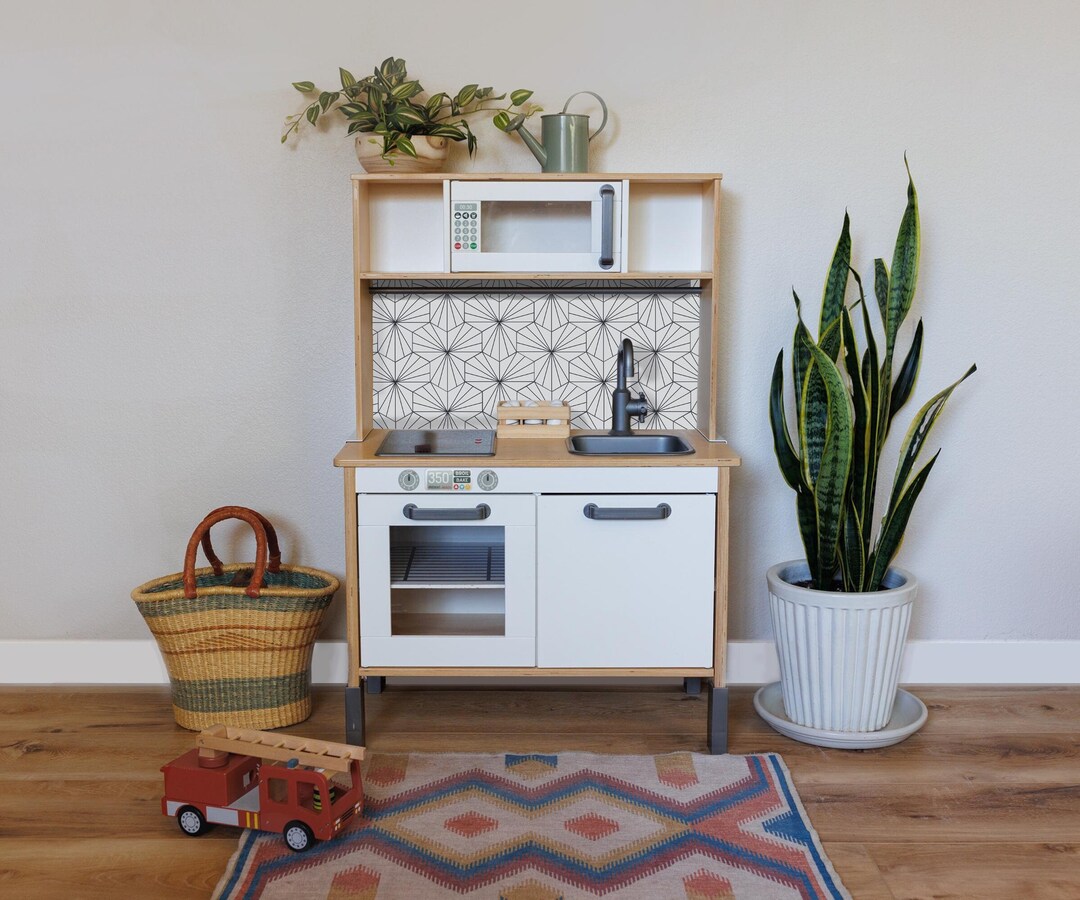 Queer Eye Kitchen Printed Backsplash Board for Ikea DUKTIG Play Kitchen ...