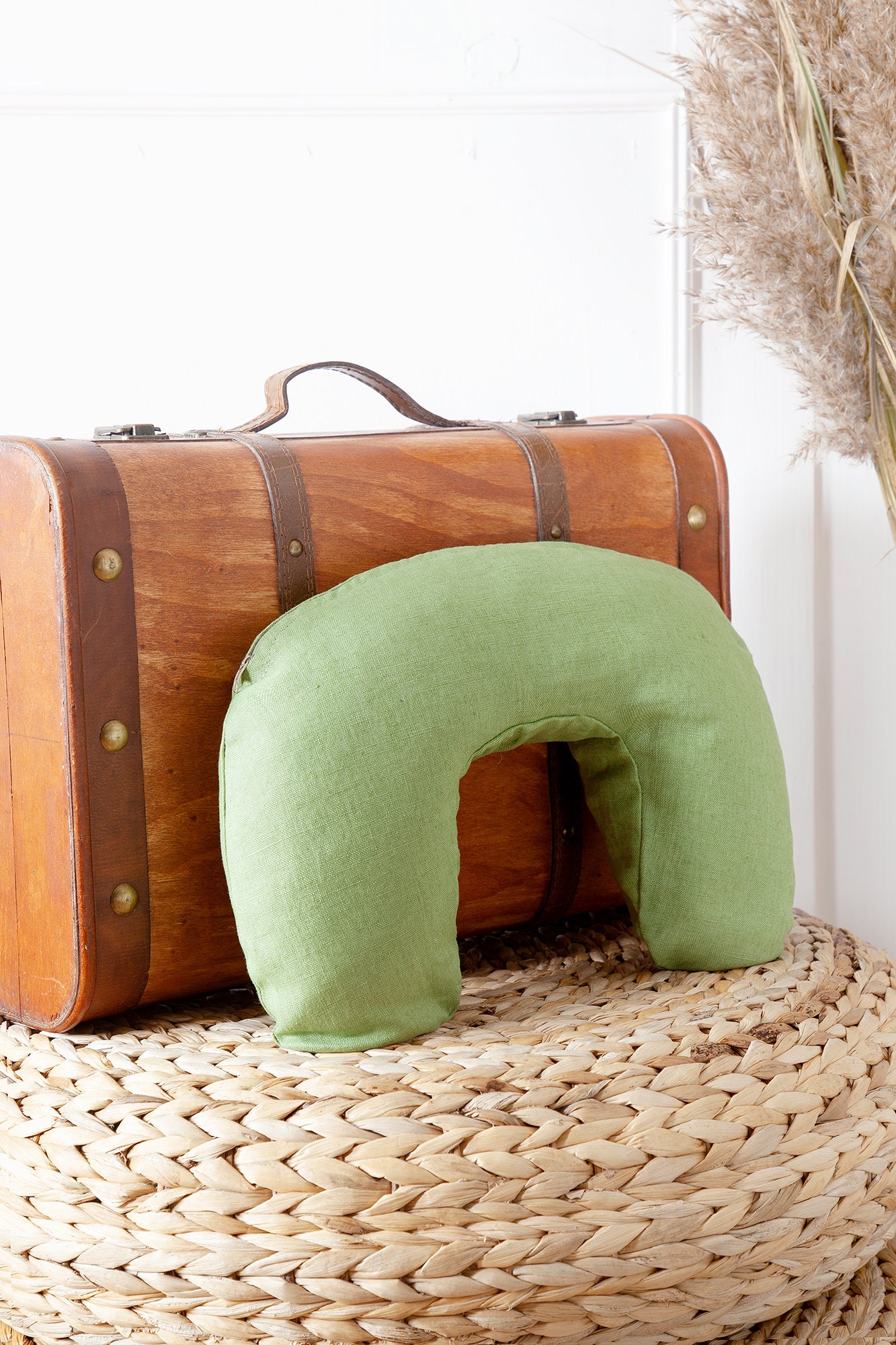 Neck Pillow Cover, Travel Pillow Case,only Covers, Linen Pillowcase, U ...