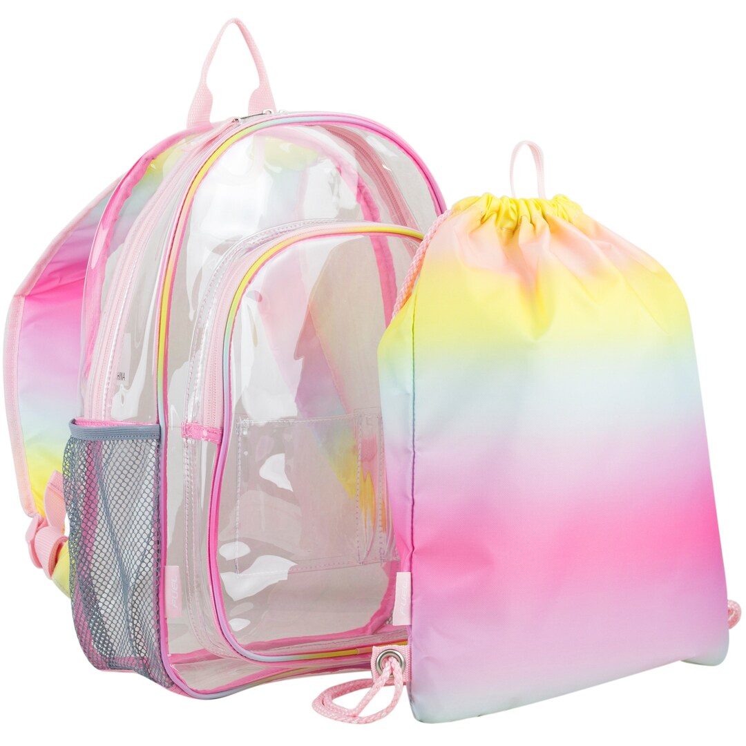 FUEL Clear Backpack and Cinch Sling Bundle Set - Etsy
