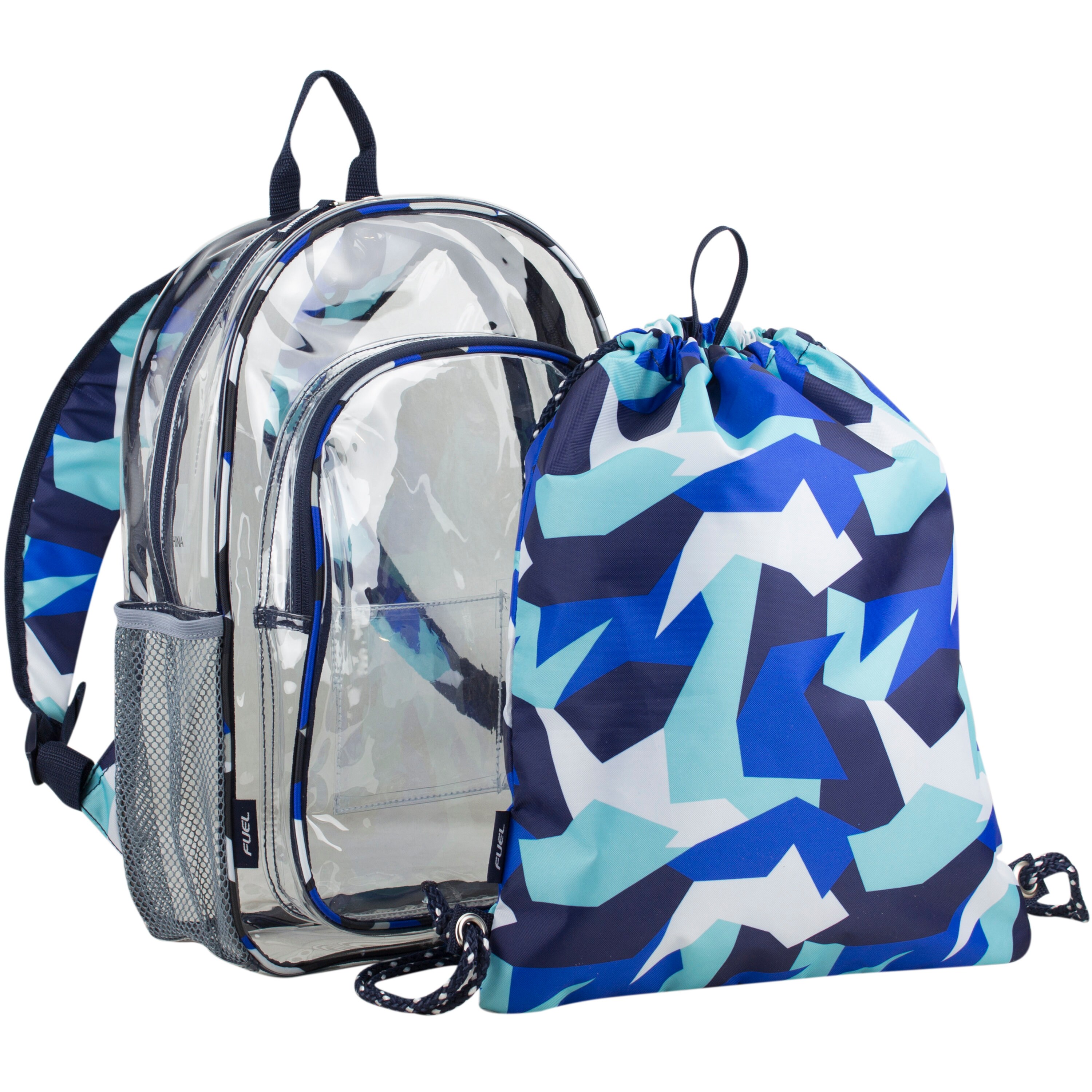 FUEL Clear Backpack and Cinch Sling Bundle Set - Etsy