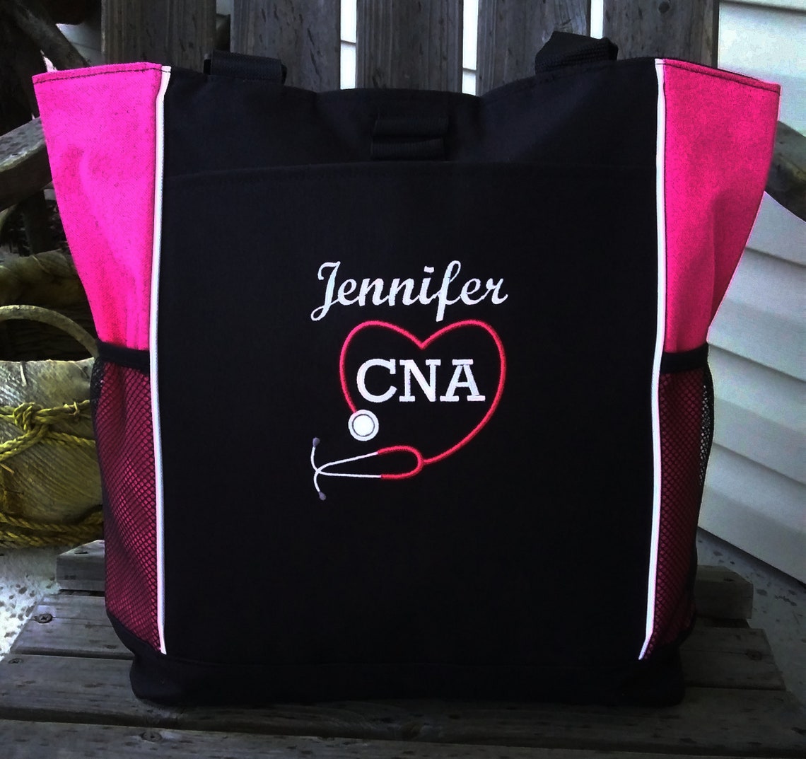 Personalized Monogrammed CNA Tote Bag Nurse Gift Nursing | Etsy