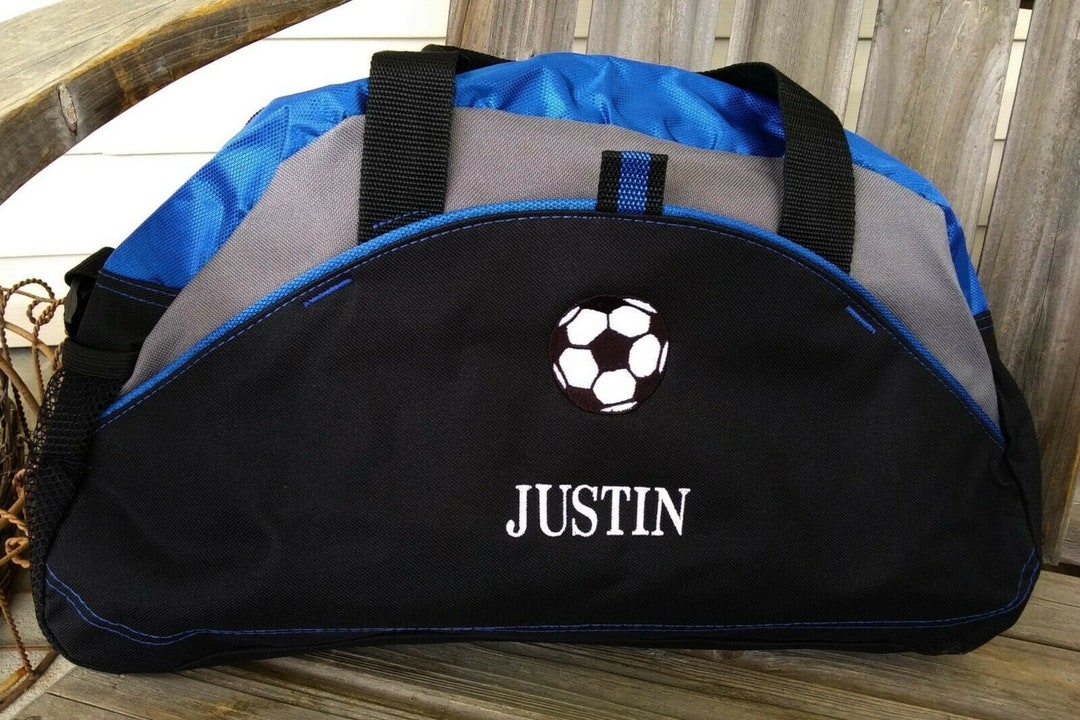 Personalized Kids Soccer Duffel Bag Sports Bag Personalized Youth ...