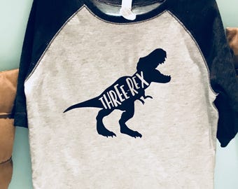 Three rex | Etsy