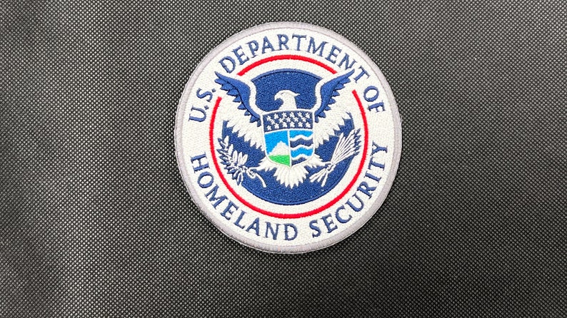 Embroidery Design: U.S Department of Homeland Security - Etsy