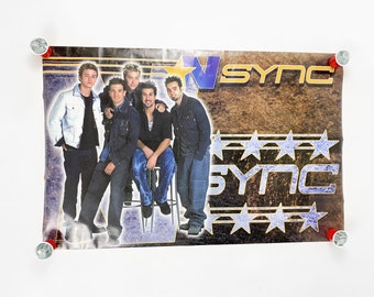 Boy Band Poster | Etsy