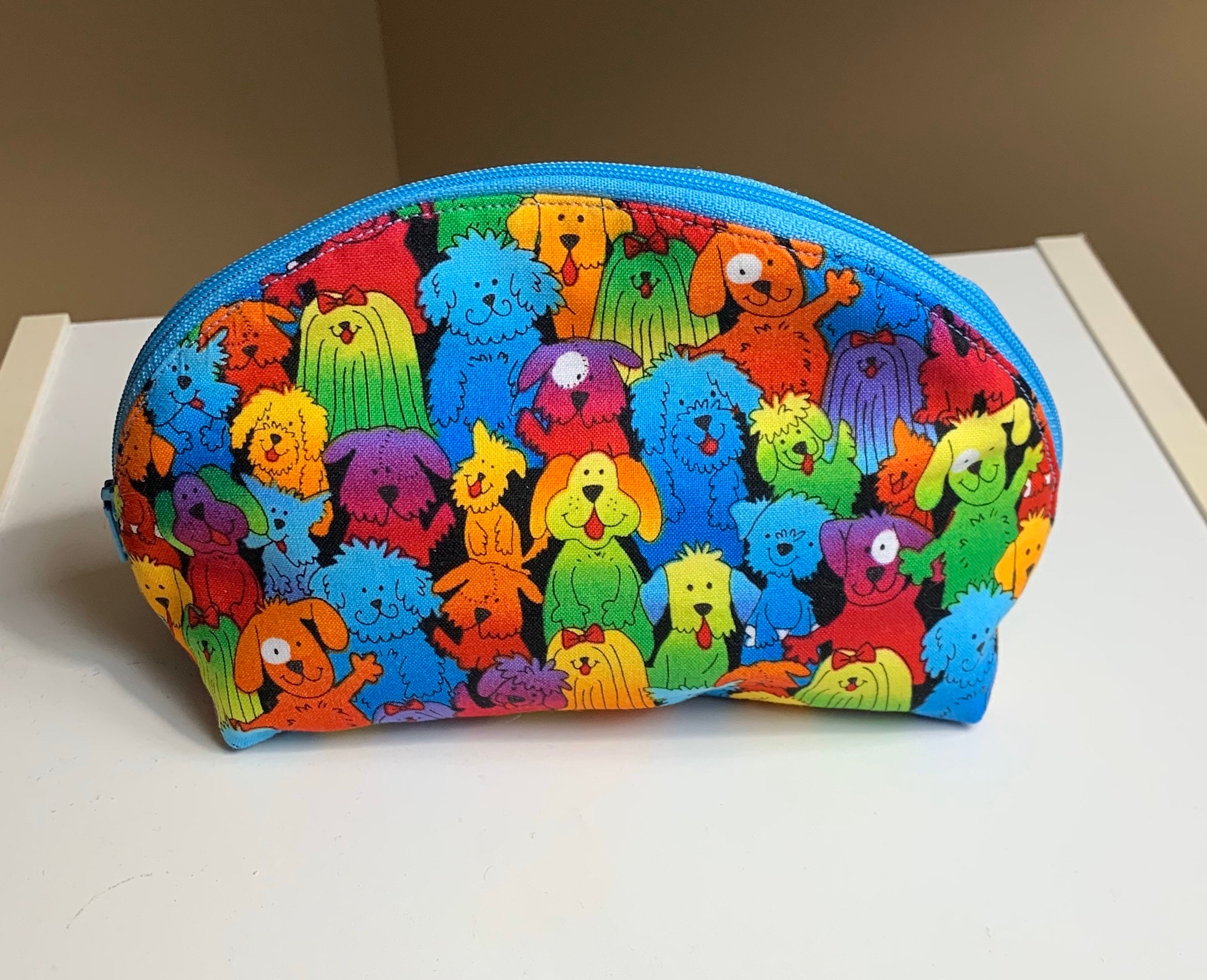 Tie-dye Dog Dumpling Pouch Small - Etsy