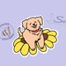 Sunflower Pup Sticker! - Etsy