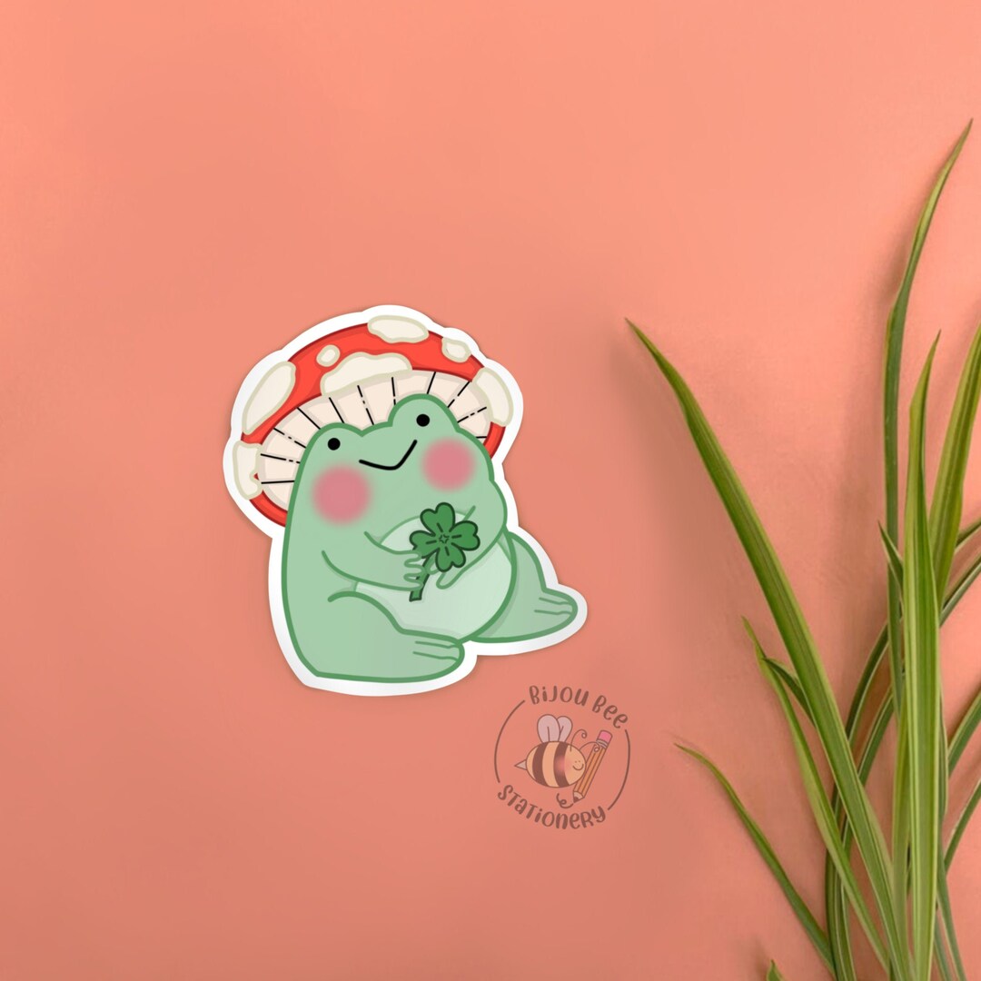 Cottagecore Mushroom Frog! - Etsy