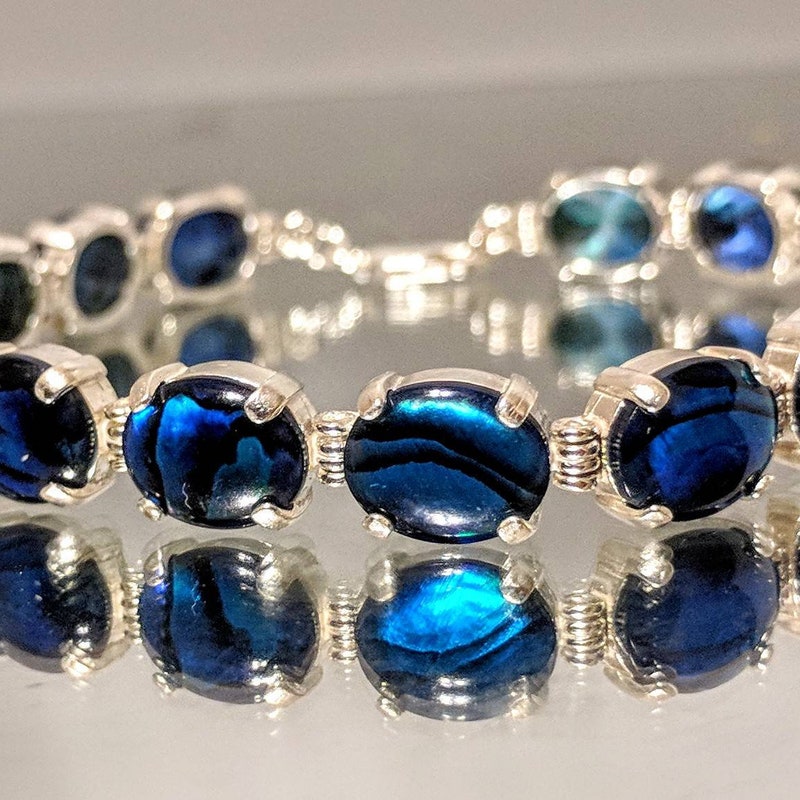 Blue Abalone Shell - Etsy