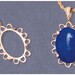 Solid Sterling Silver or 14kt Gold 18x13-30x22 Oval Cameo Cab cabachon ...