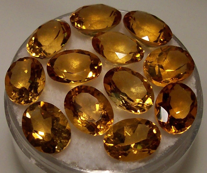 Natural Brazillian Citrine 5x3 6x4 7x5 or 8x6 Oval VVS - Etsy