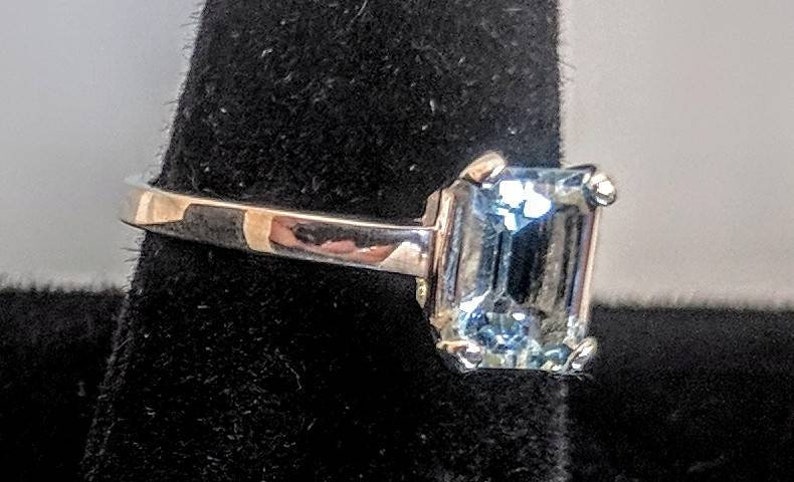 Solid Sterling Silver Solid Yellow White or Rose 14kt Gold | Etsy