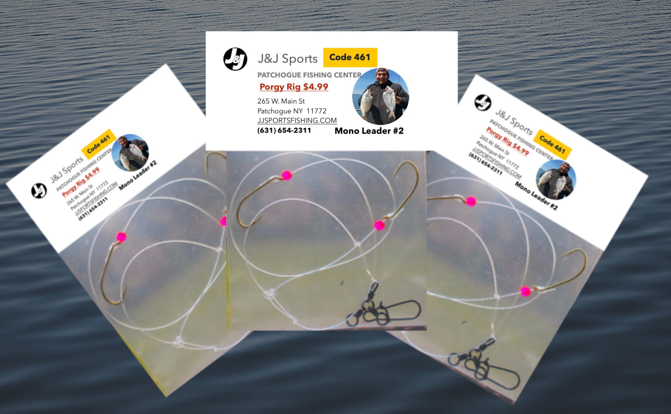 Porgy Rigs- Bottom Fishing Rigs Saltwater-set of 3 - Etsy