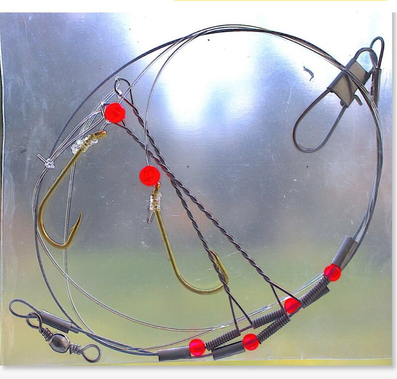 Porgy Rigs- Wired Bottom Fishing Rigs Saltwater-set of 3 - Etsy