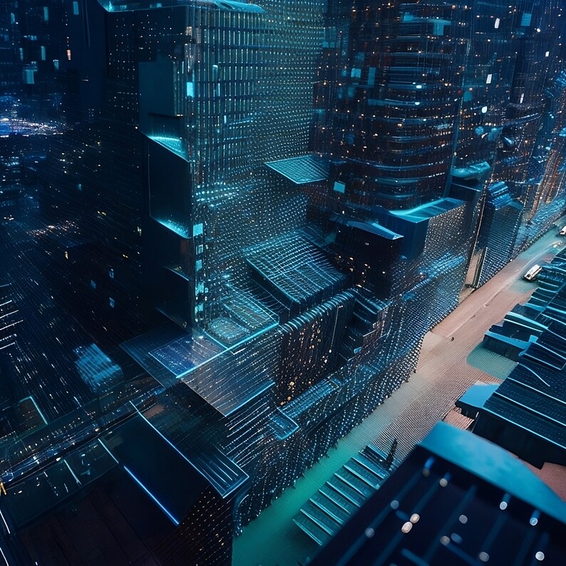 Dive Into the Abyss of Deep Data Digital Live Wallpaper Screen Saver - Etsy