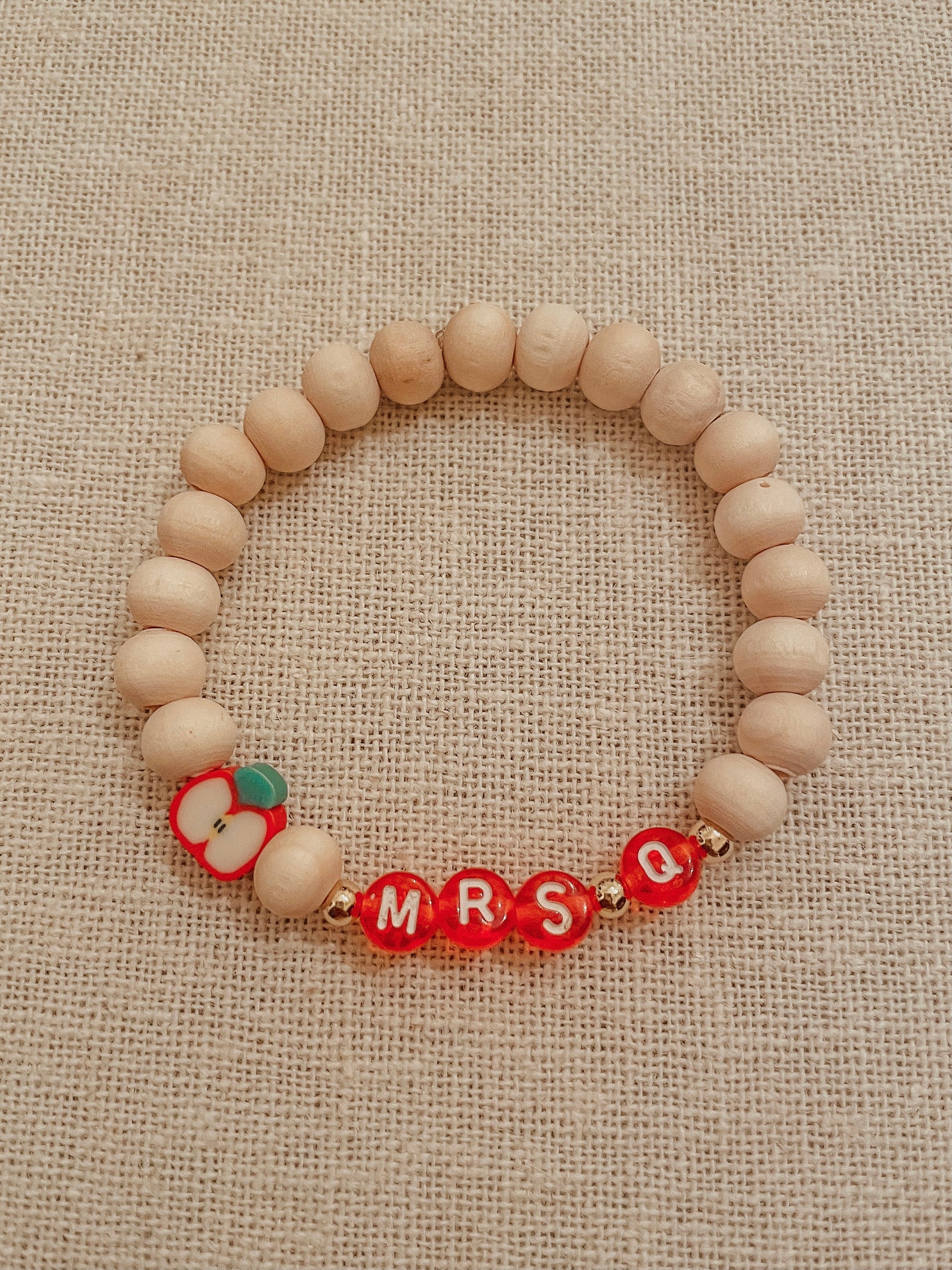 School Teacher Bracelet Teacher Gift Custom Bracelet - Etsy